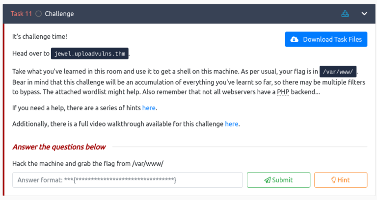 【TryHackMe】Upload VulnerabilitiesのChallenge問題WriteUp｜やわらかセキュリティ